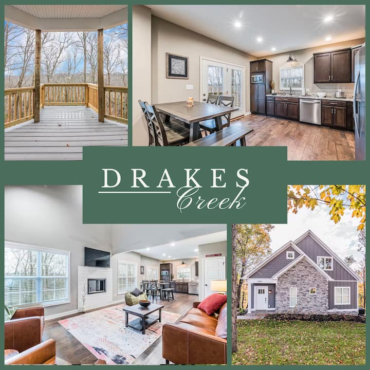 Drakes Creek: Cozy Fall Vibes | Deck & Fireplace - Bowling Green, KY