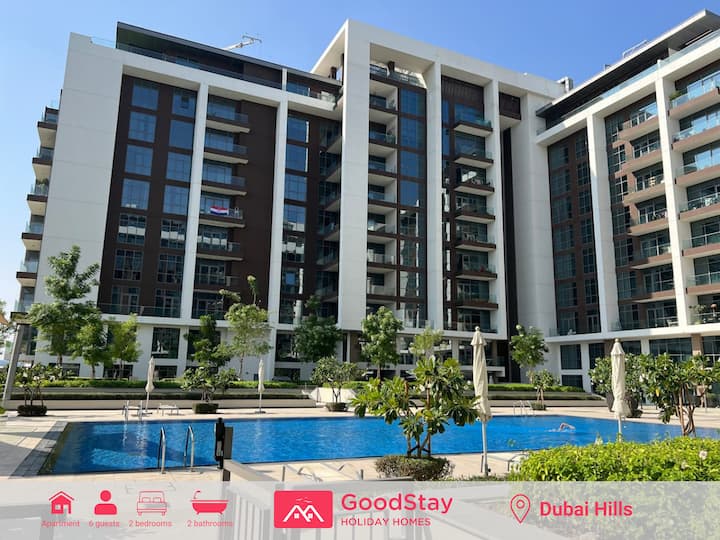 Spacious Equipped 2br In Acacia A, Best Park View - ドバイ