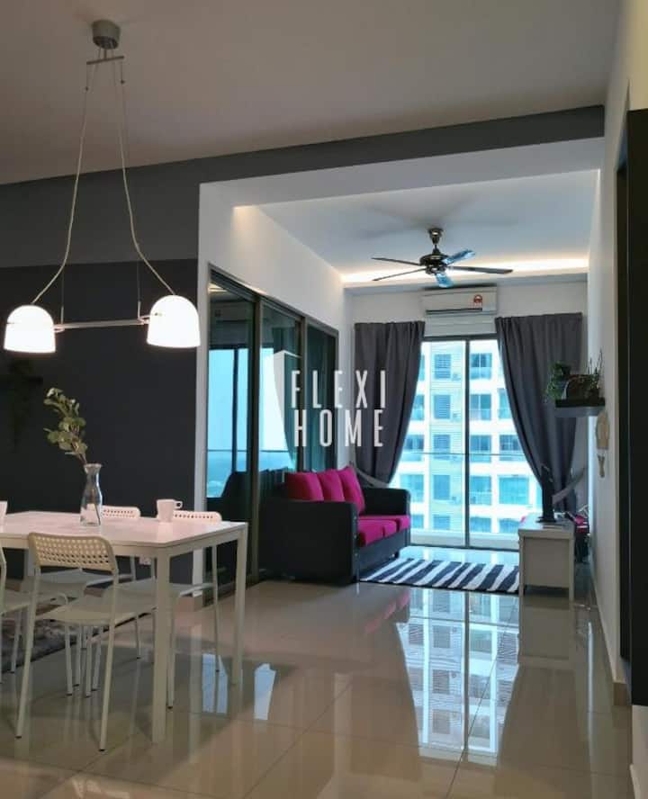 Cybersquare,cyberjaya 2br Family Home By Flexihome - Cyberjaya