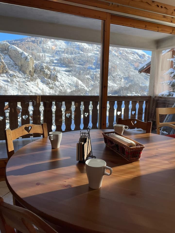 Appartement Lumineux Au Calme Pour 6 Personnes - Valloire