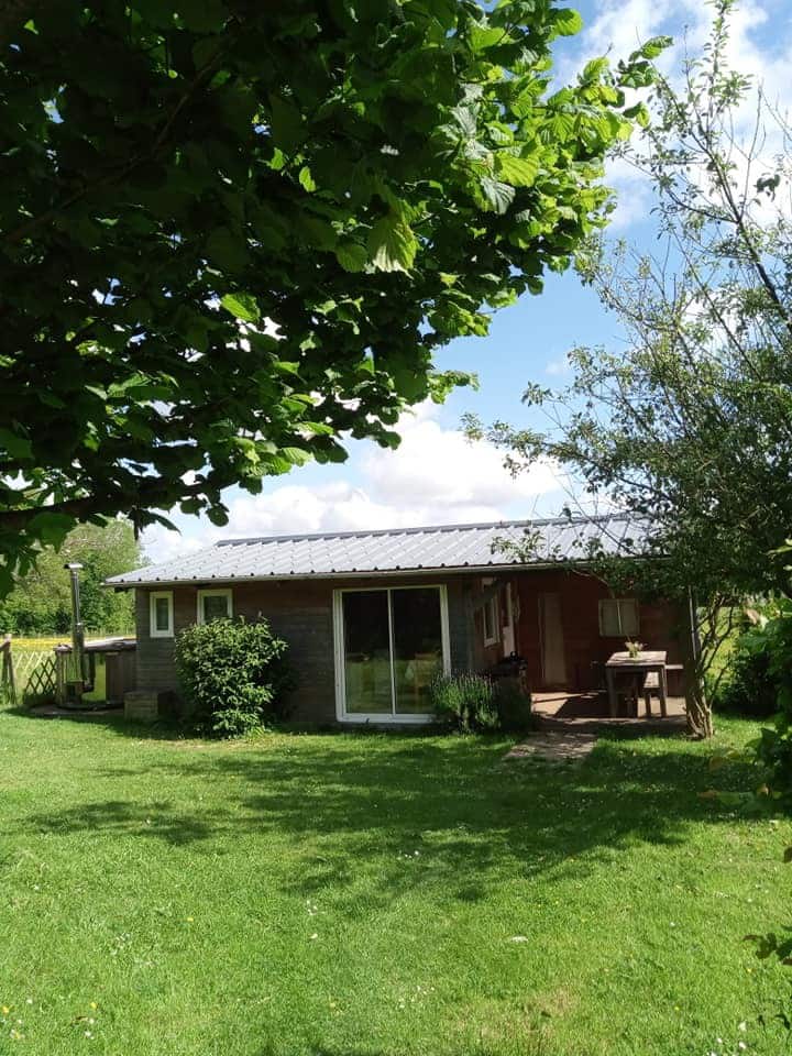 Cabane Et Son Spa Finlandais Auprès Des Chèvres - Bretagne