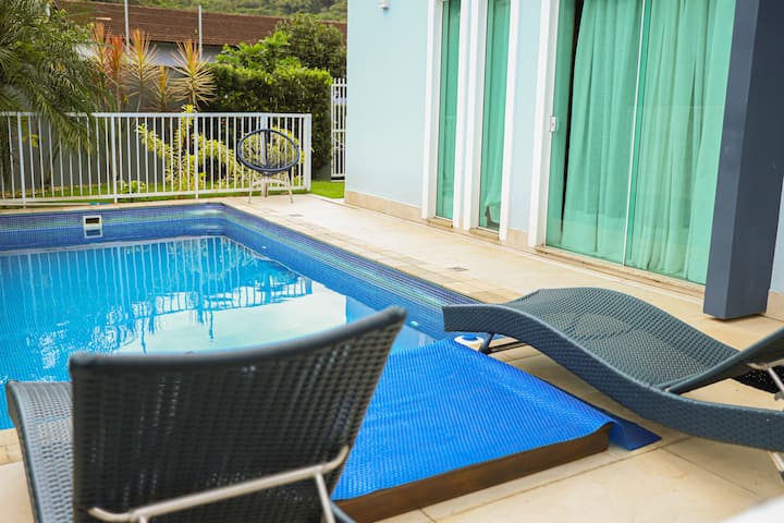 Casa C Piscina 5min Da Expoville - Joinville