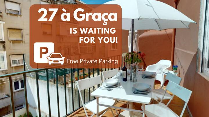 Balcon Et Parking Privé - Lisbon