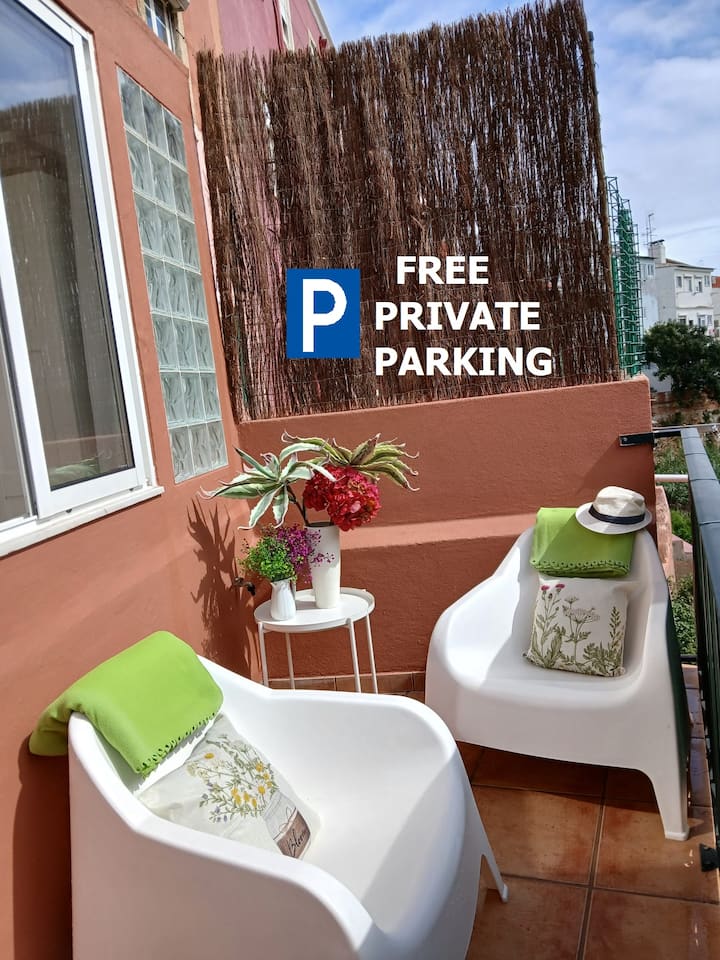 Balcon Et Parking Privé - Lizbona