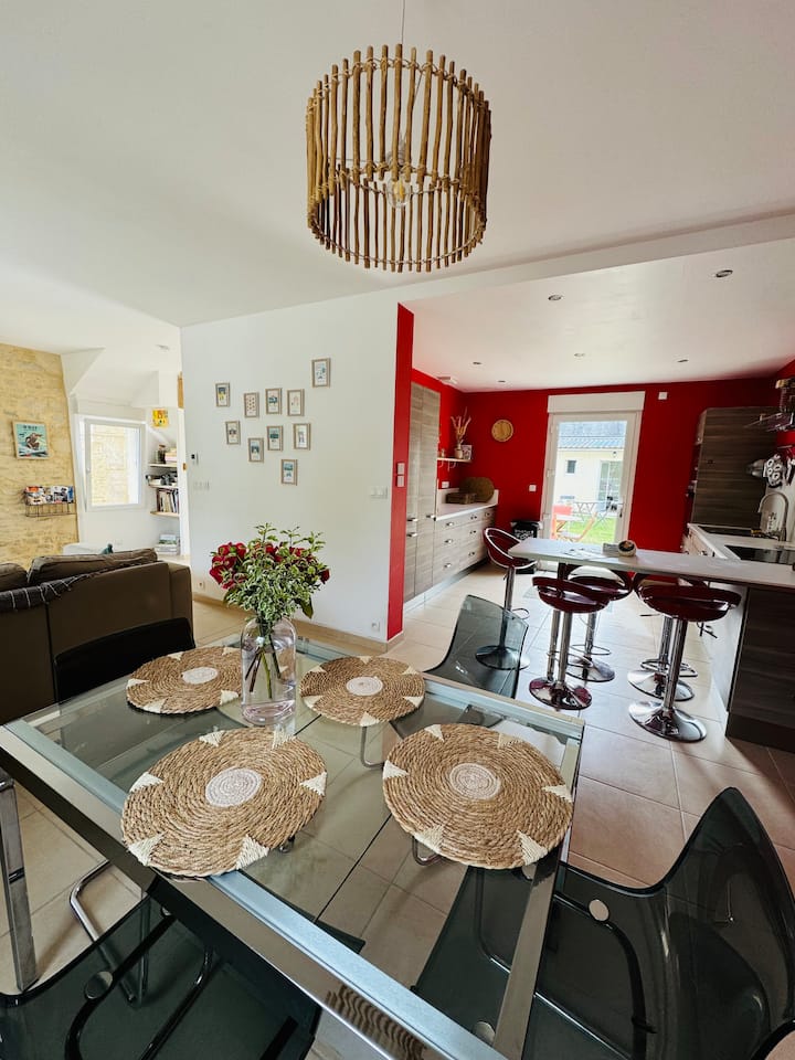 Maison Avec Jardin En Bord De Mer - Arromanches-les-Bains