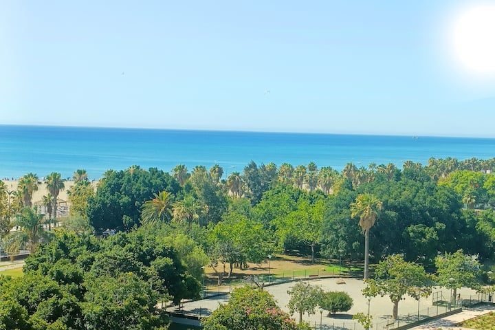 Mediterranean Sea Views Apartment In Huelin Park - Málaga