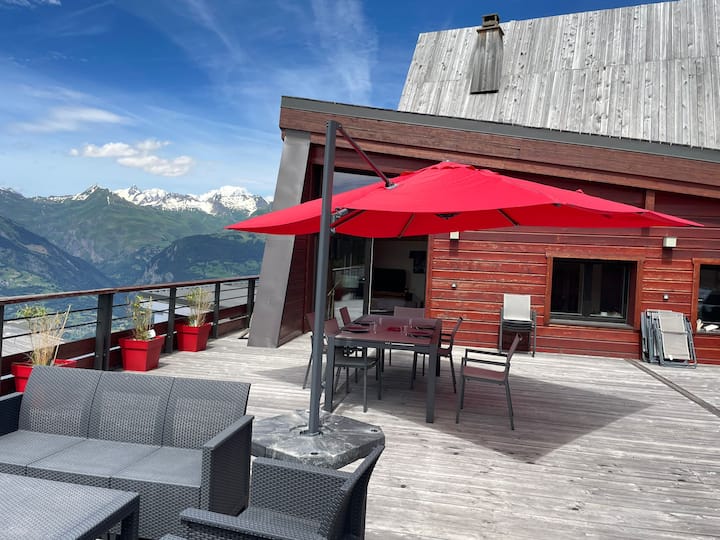 Rare 100m² & Rooftop Vue Mont-blanc, Pied Pistes - Bourg-Saint-Maurice