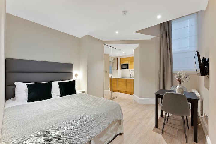 Bright Prime Studio With A/c, Lg Level, Kensington - Kingston upon Thames