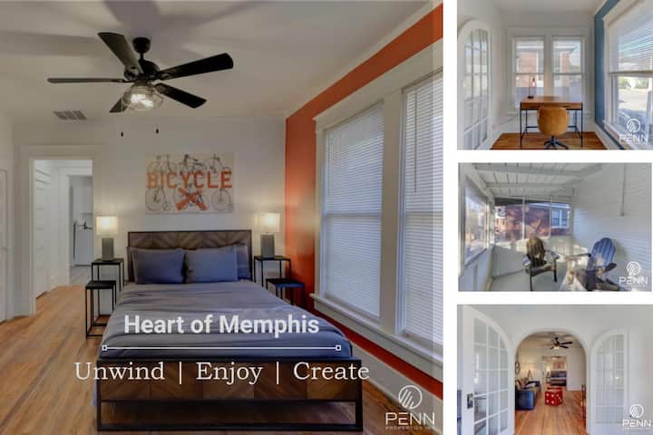 Charming Cooper-young Flat In The Heart Of Memphis - University of Memphis, Memphis
