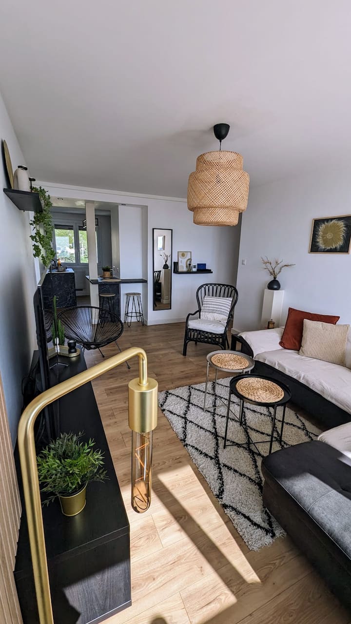 Idéal T3 Vue Mer, Calanques, Vélodrome | Parking ! - Marsella