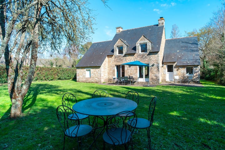 Kerlavarec - Belle Maison Avec Grand Jardin - Baden