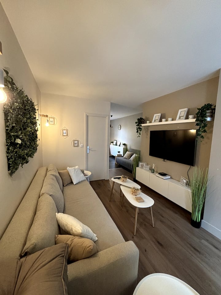 Appartement Cosy Avec Jardin - Boulogne-sur-Mer