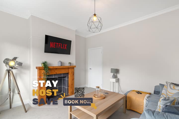 Modern 3 Bed | Great For Groups With Free Parking - Rotherham