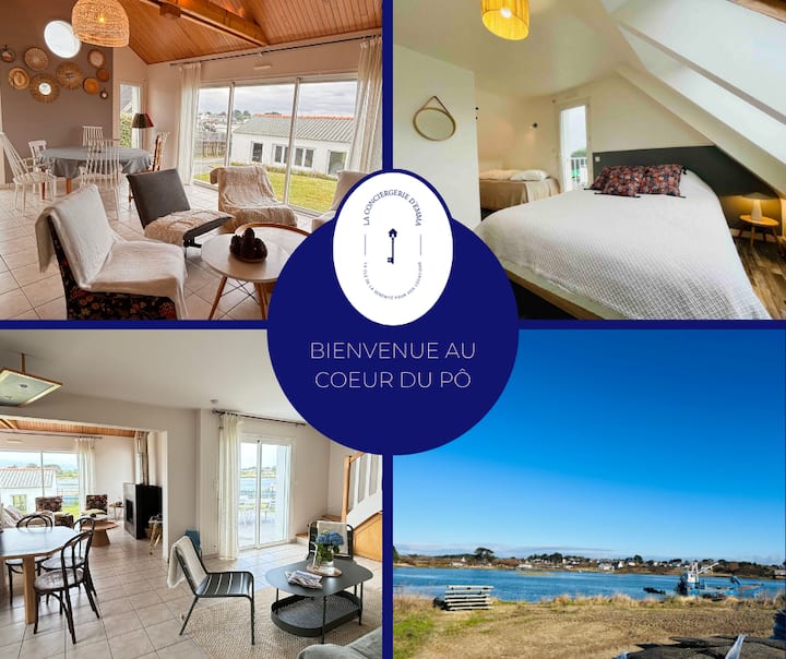 Maison Lumineuse/carnac/anse Du Pô/8-10 Pers/plage - Morbihan
