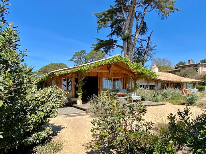 Cabane De Plage En 1ère Ligne Bassin Superbe Vue - Cap Ferret