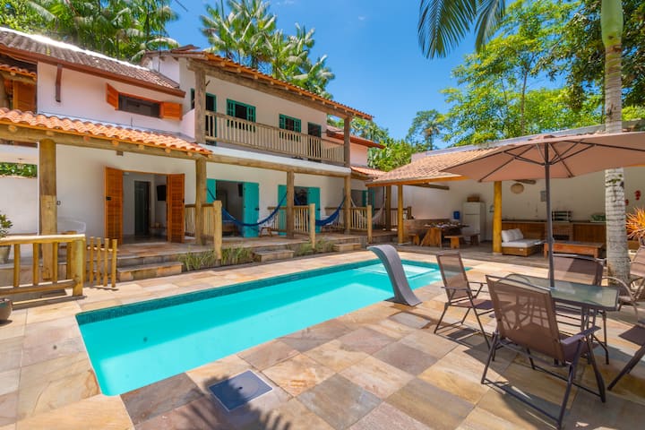 Casa Mar E Selva Itamambuca 4 Suítes - Ubatuba