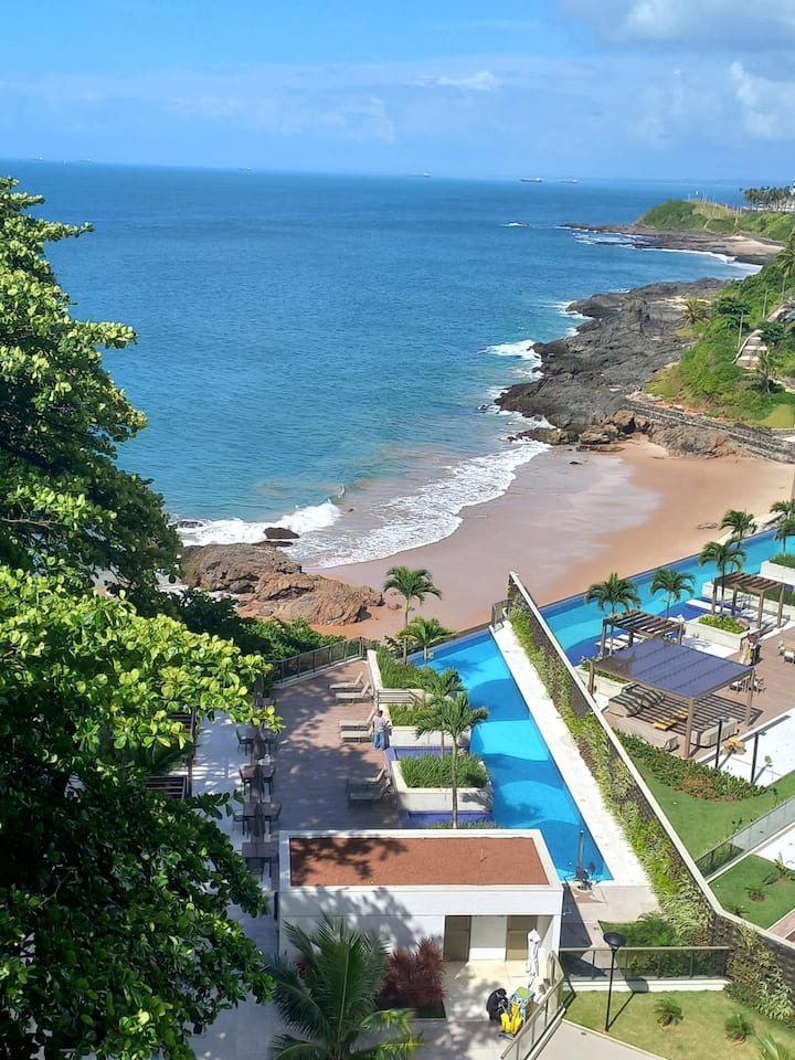 Beach Class Ondina. 1/4 Total Vista Mar Da Bahia! - Brasil