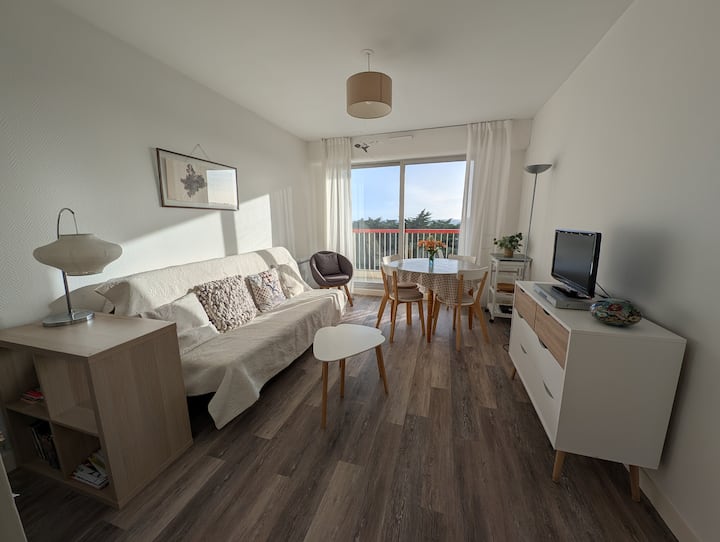 Vue Sur Mer, Terrasse Sud, 5' De La Plage, Tennis - Pornichet