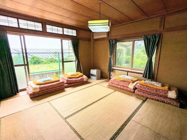 【北アルプスの麓】日本和室宿|シェアハウス内の一部屋 - 大町市