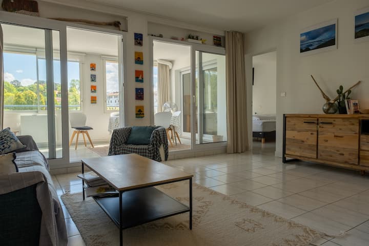 Paisible Appartement Face  Au Golf De Ciboure - Ciboure