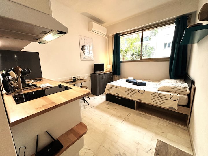 Cannes Centre Clim Wifi 100 M Mer Plages Croisette - Cannes