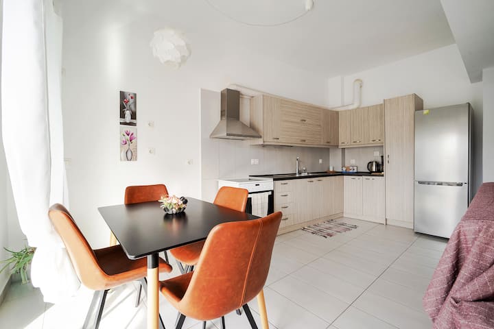 Bright & Spacious Apt Near Acropolis - Athens