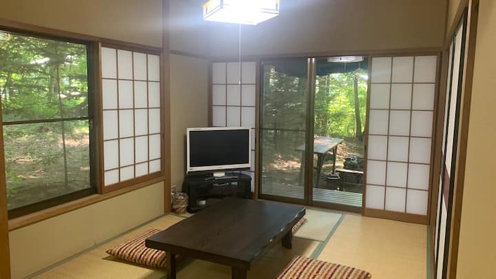 【Cottage In Great Nature】with Kitchen&bath/2-6ppl - Karuizawa