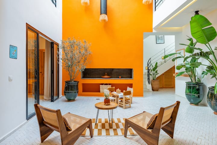 Riad Contemporain Neuf Idéalement Situé - Marrakesh