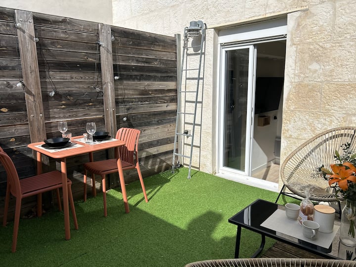 Charmant Studio Avec Terrasse - La Rochelle
