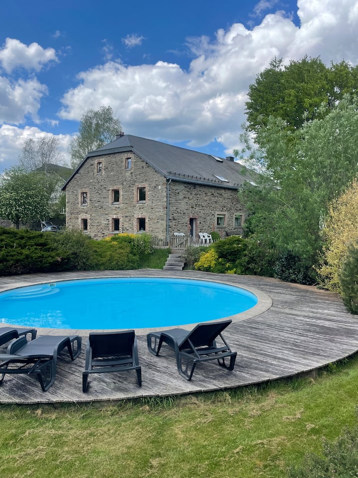 Maison De Campagne Authentique Et Paisible - Malmedy