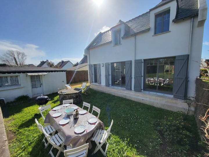 Villa Familiale 6 Chbrs, 3 Sdb,  Plages à 900m - Carnac