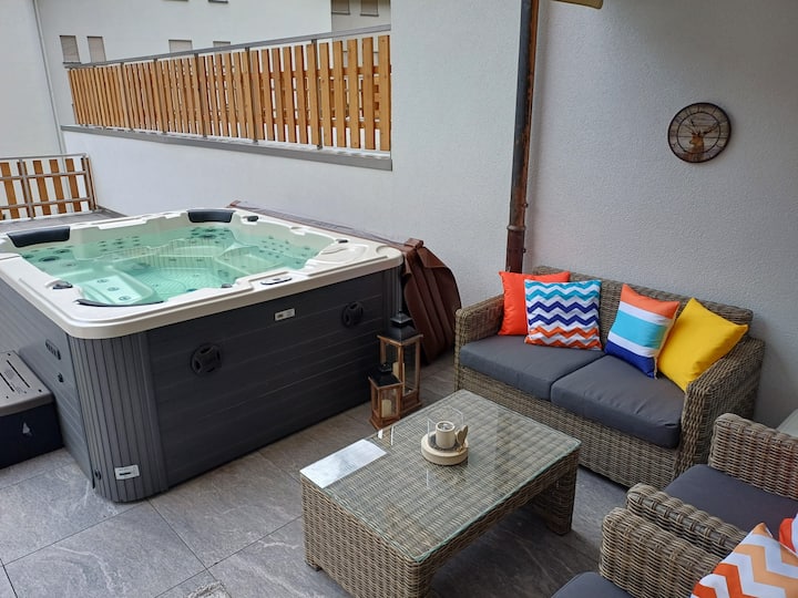 Spacieux 3.5 Pièces /Jacuzzi Privé - Loèche-les-Bains