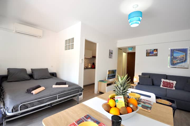 Confortable Studio à Menton - Plage Rondelli (Menton)