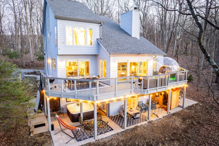 Spacious Home•dome•hot Tub•sauna•game Room - Shenandoah National Park