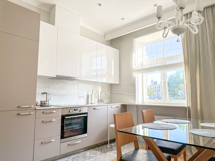 City Heart, Space, Loft View, Free Parking - Riga