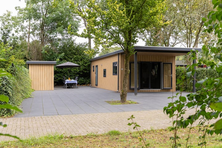 Schitterend Gelegen Chalet Met Hottub In Putten - Paesi Bassi
