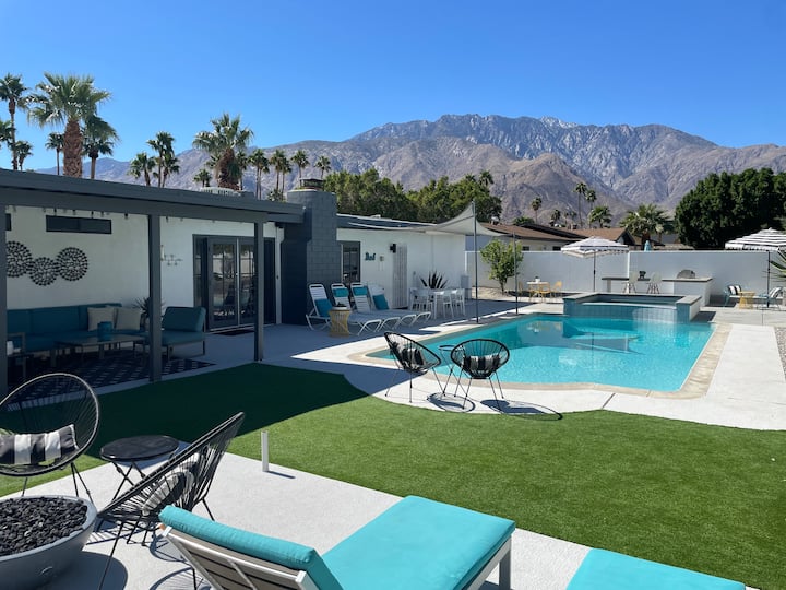 The Palms Retreat - New Jacuzzi, Amazing Views! - Palm Springs