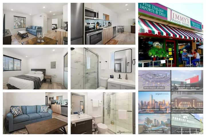 Sleek Hangout! Pets Welcome, Rain Shower, W/d - Dallas, TX