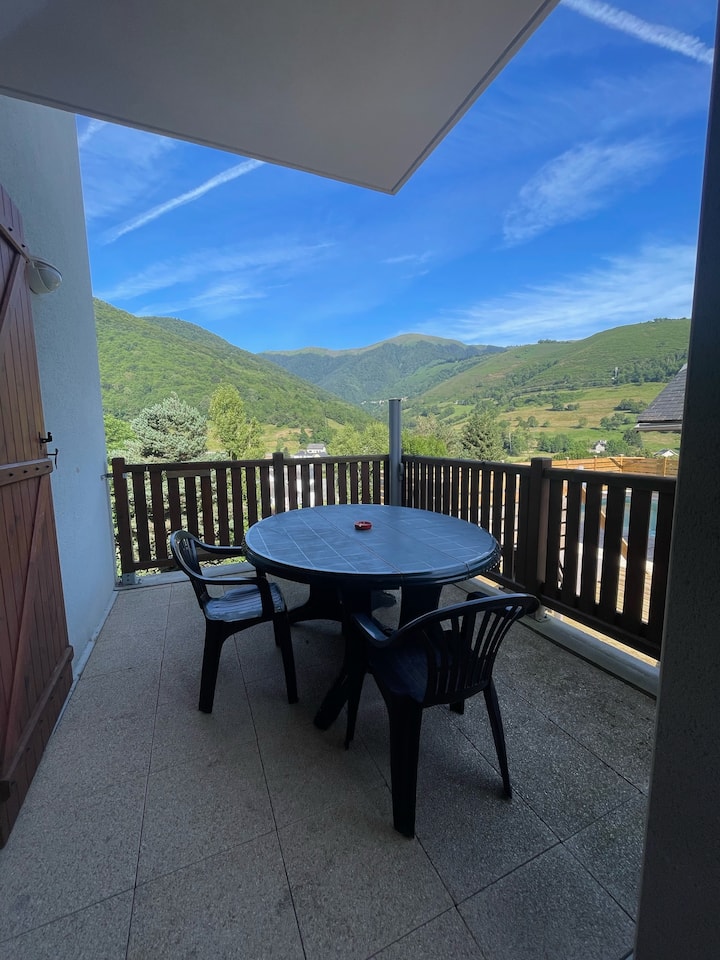 Charmant Appartement Face Aux Montagnes - Payolle