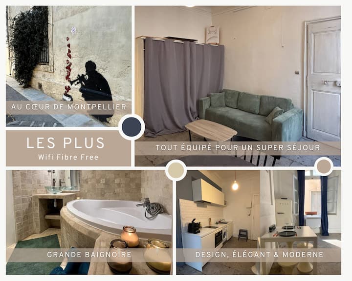F1 Centremontpellier • Baignoire • 2 Pers Comédie - Montpellier