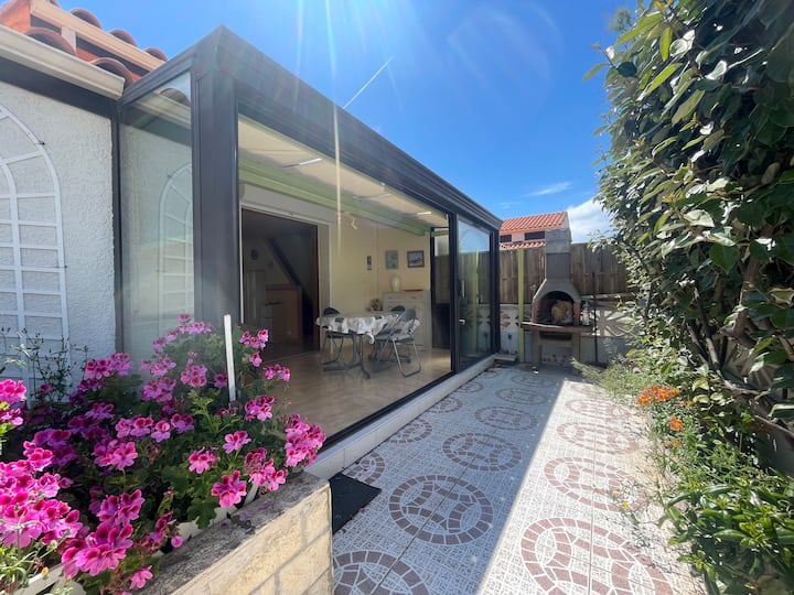 Maison Au Calme Terrasse Barbecue, Clim, Piscines - Le Barcarès
