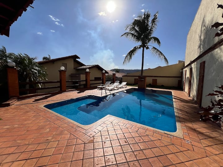 Aconchegante Casa Com Vista Para Serra Do Itaqueri - Águas de São Pedro