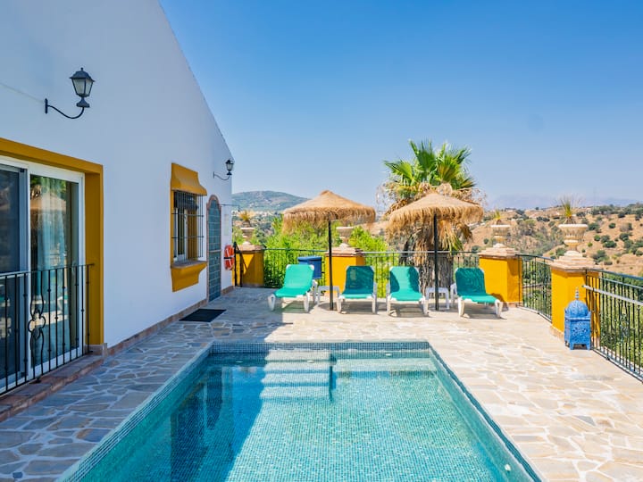 Tu Villa Rural Alakran 2 Dorm.  Piscina Privada - Alhaurín el Grande