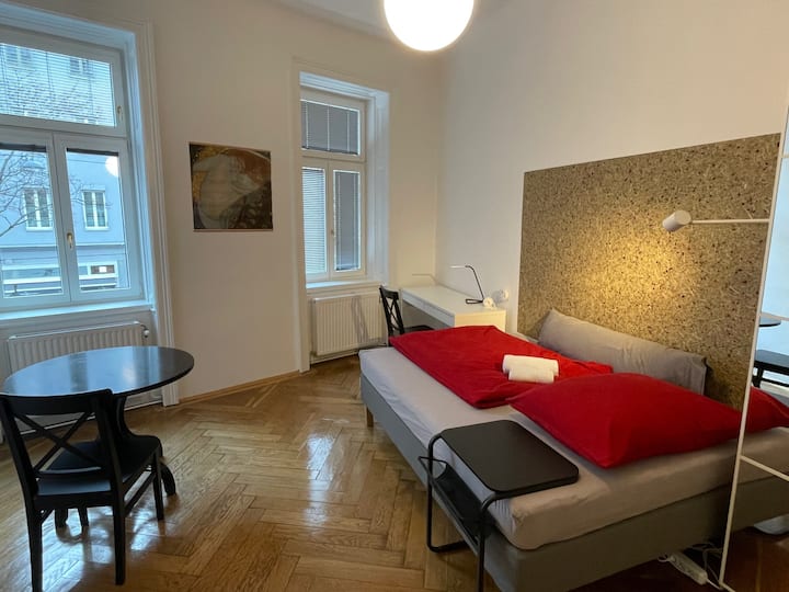 Sleeping Beside Roses In Hay, Close To The Centre - Vienna