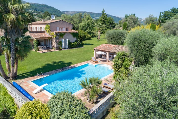 Beautiful Peaceful Villa In Tourrettes Sur Loup - Tourrettes-sur-Loup