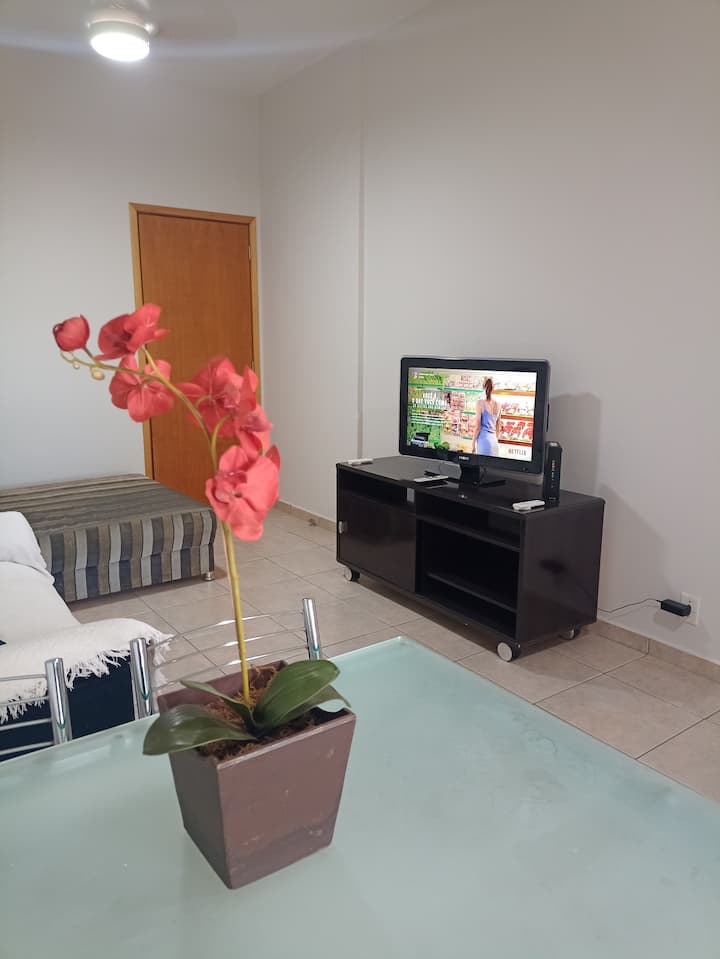 Suíte C/ Ar! ! 3 Quartos, 3 Wcs, 2 Tvs. Ap Arejado - Araraquara