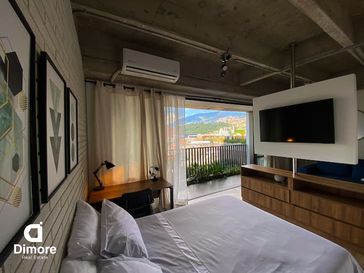 Luxury Apartment Poblado Ac/pool/gym/cowork - Medellín