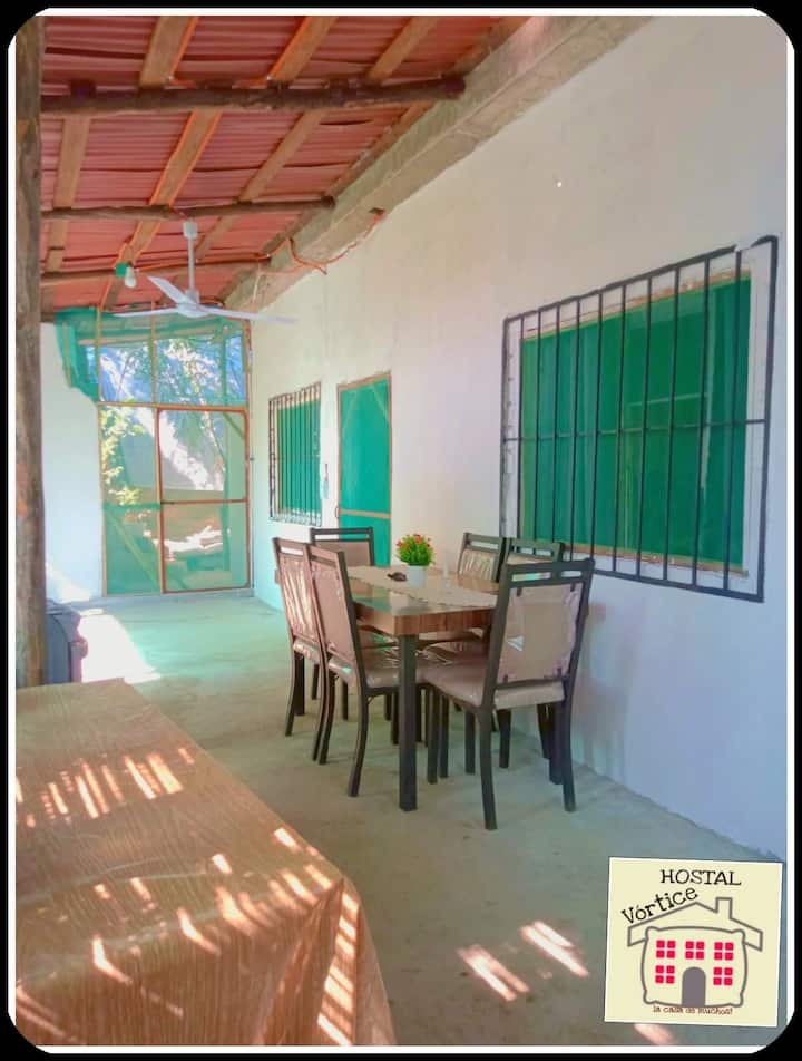 Casa De Espacios Amplios Dos Recámaras, Dos Baños. - Mazunte