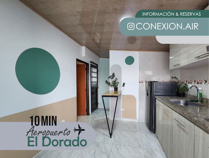 Apartamento 10 Min Aeropuerto G - 