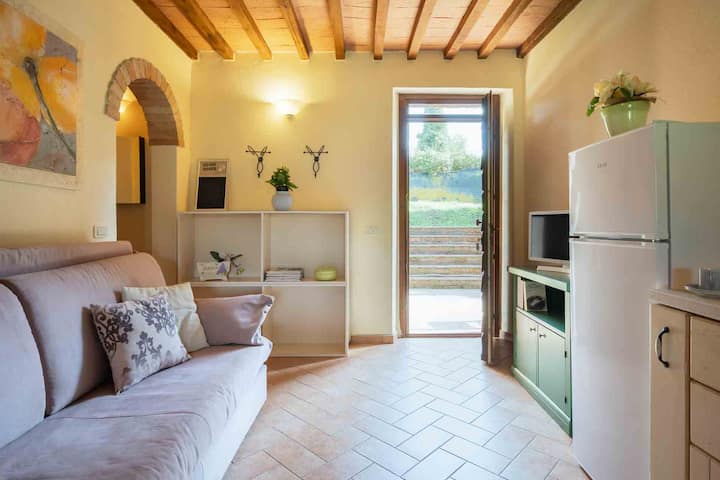 Three-room Flat With Gazebo In Massa Marittima - Massa Marittima
